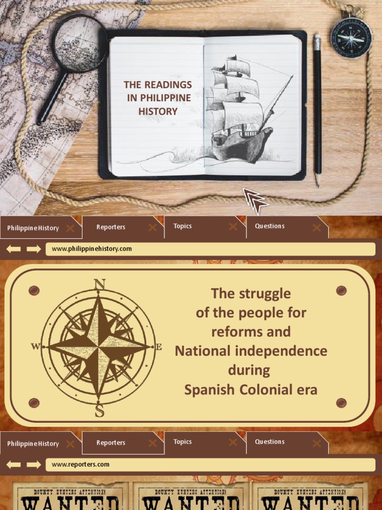 The Readings in Philippine History | PDF | Philippines | Spanish ...