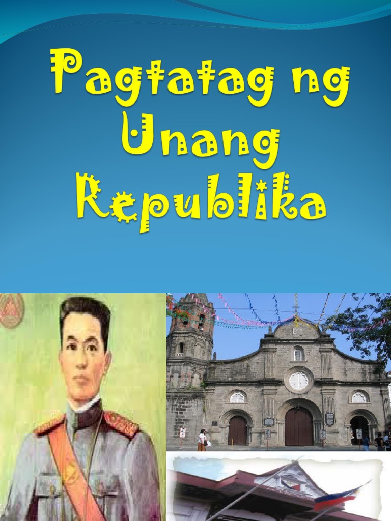 Pagtatag NG Unang Republika | PDF