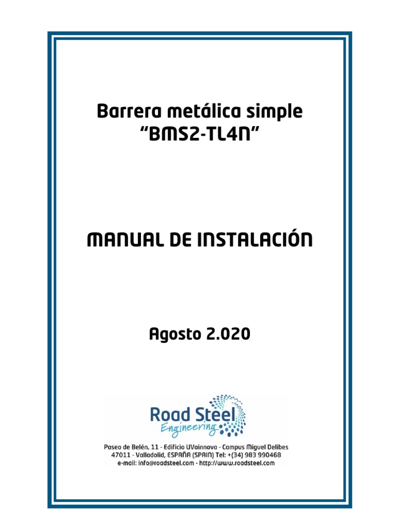 Manual BMS2-TL4N Esp | PDF | Tornillo | Arandela (Hardware)