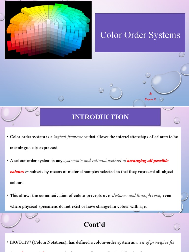 Color Order Systems | PDF | Hue | Vision