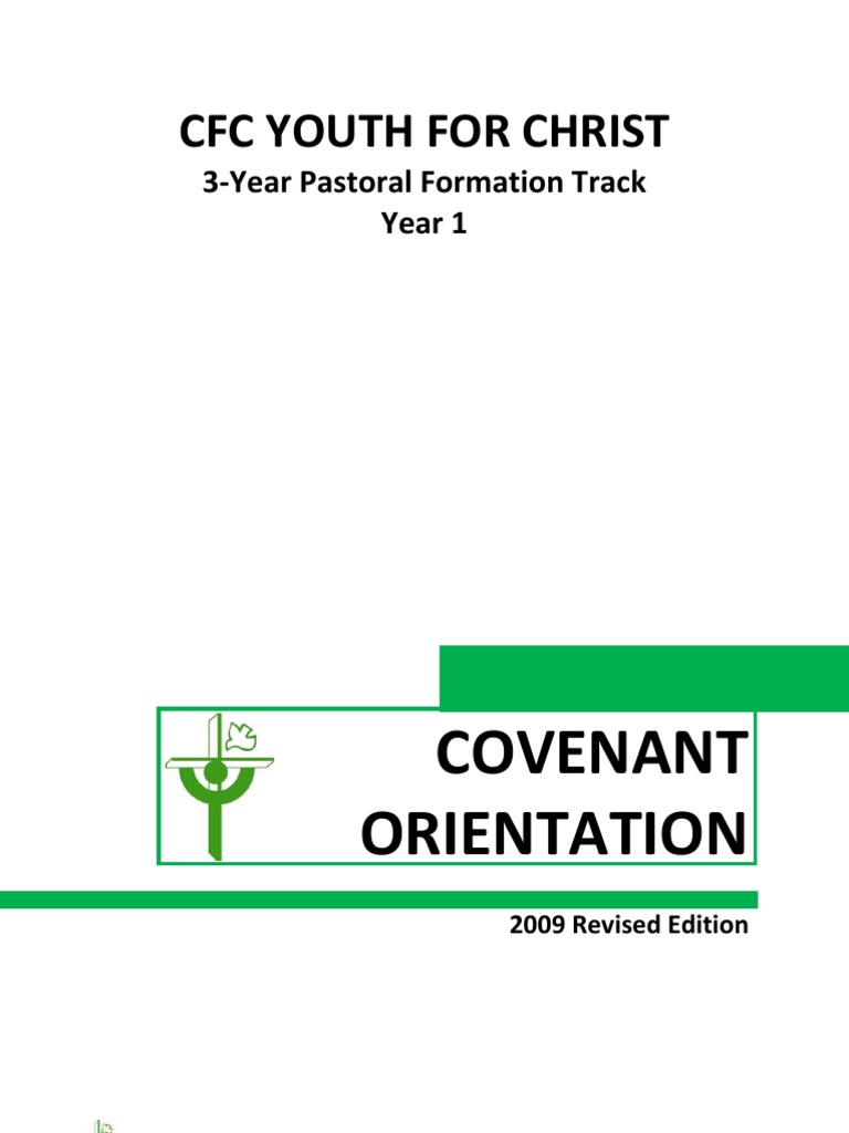 Yfc Covenant Orientation (2009 Edition) | PDF | Eucharist | New Covenant