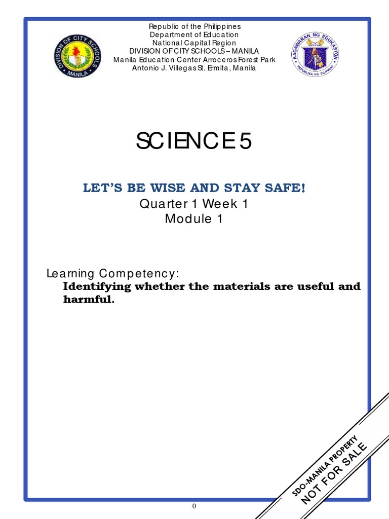 Science Module Grade 5 | PDF | Disinfectant | Toxicity