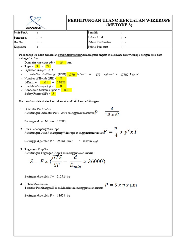 Wirerope Rudenko | PDF