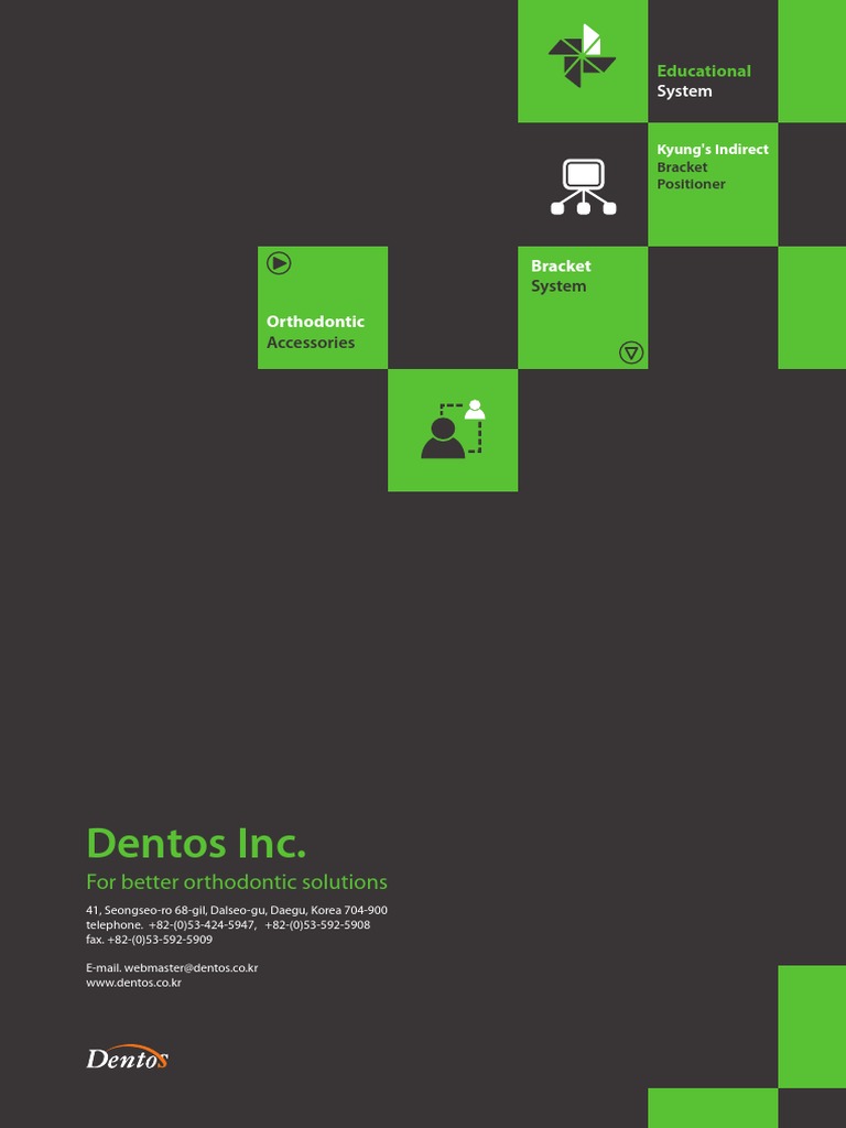 Dentos Mi Catalogue 2014 | PDF | Orthodontics | Dental Degree