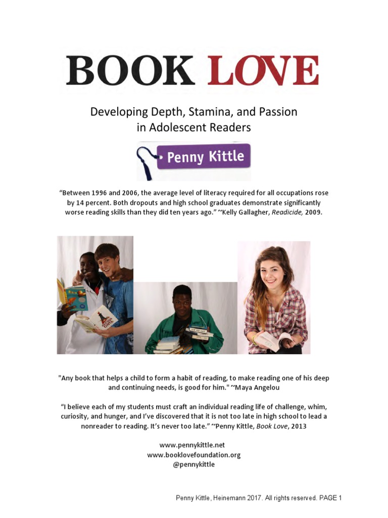 July Book Love Handouts | Download Free PDF | Books | Reading Comprehension