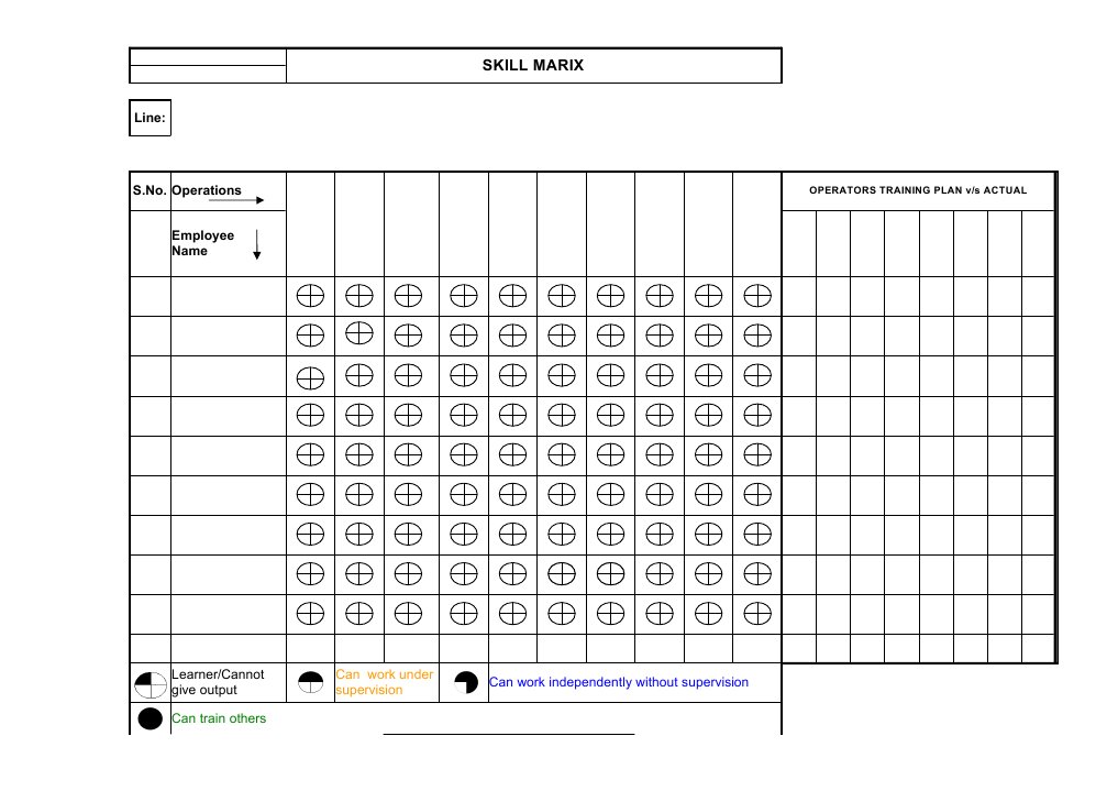 07 Skill Matrix | PDF