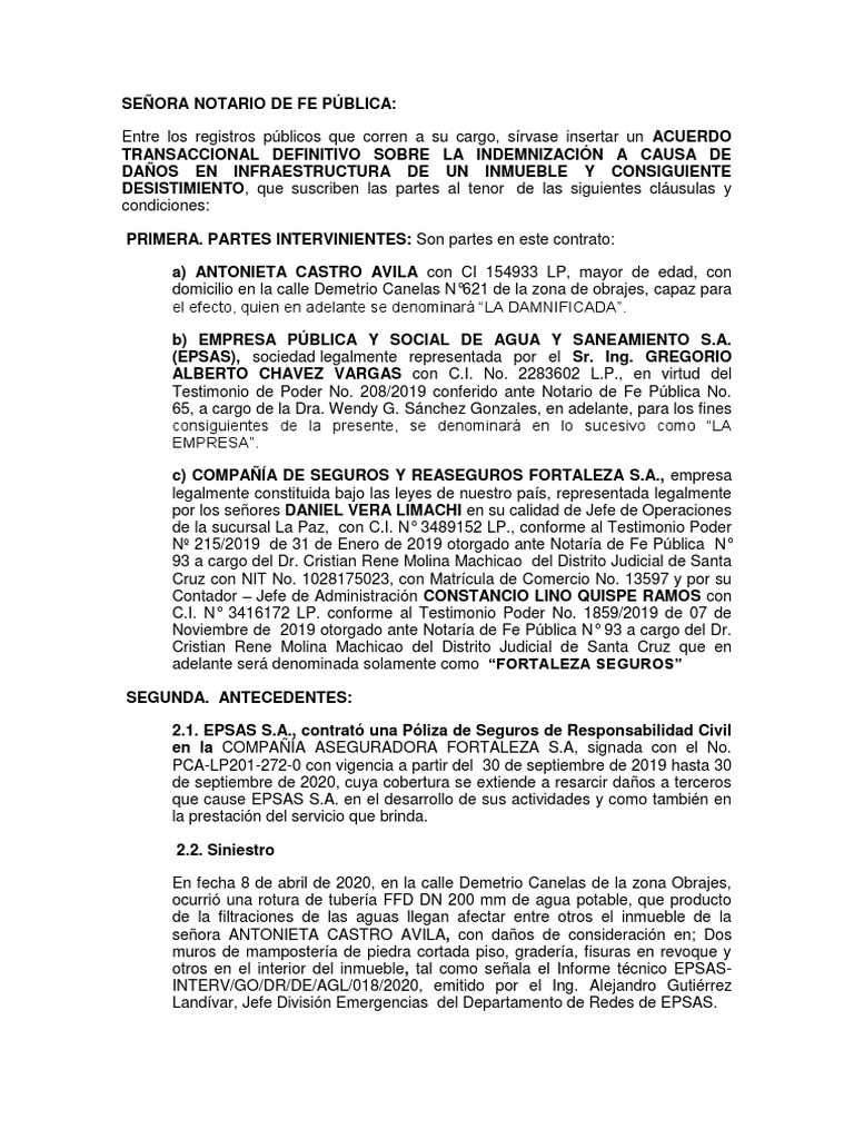 Trabajo Practico de Conciliacion y Alvitraje | PDF | Reaseguro | Póliza de seguros