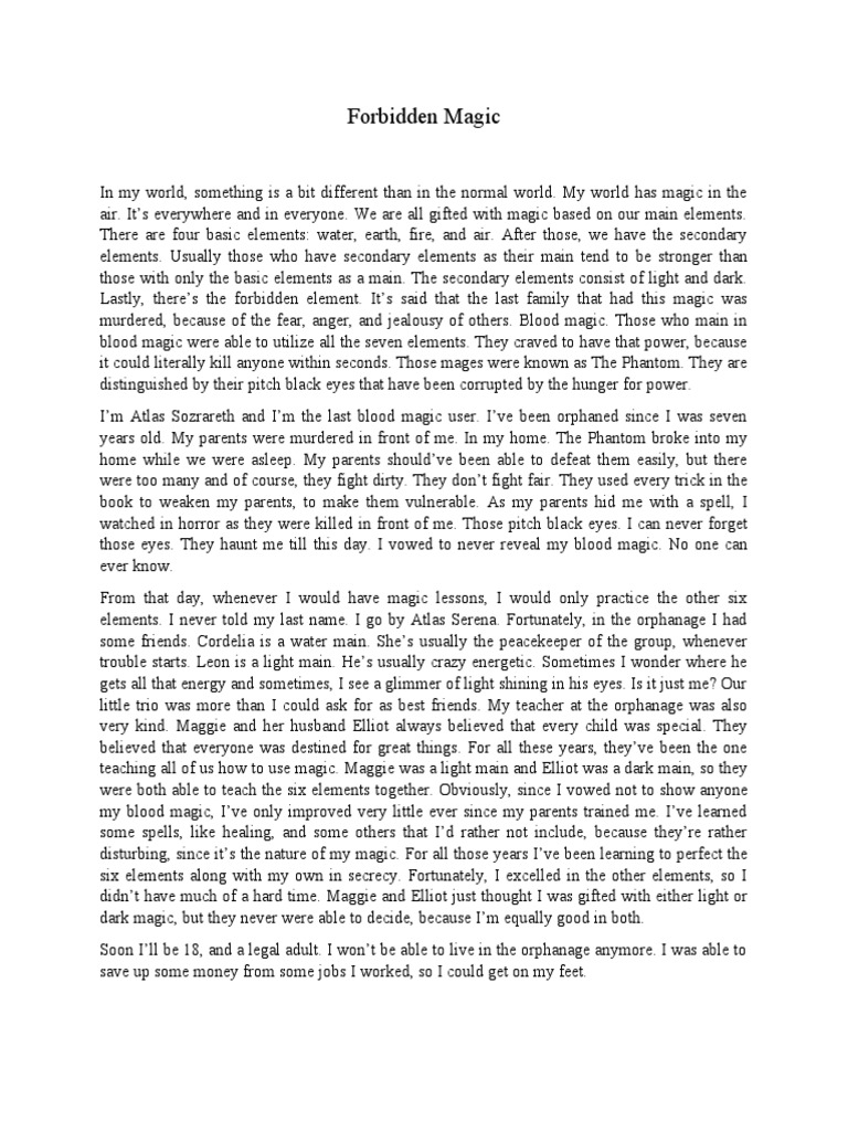 Forbidden Magic | PDF