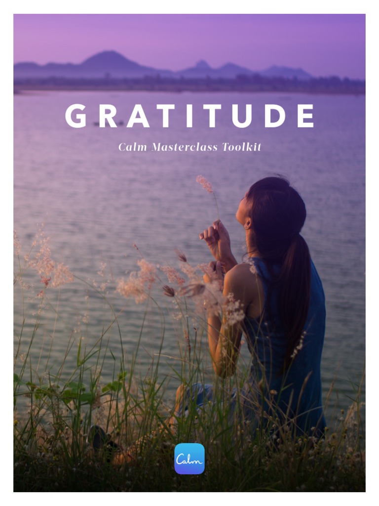 Gratitude: Calm Masterclass Toolkit | PDF | Gratitude | Senses