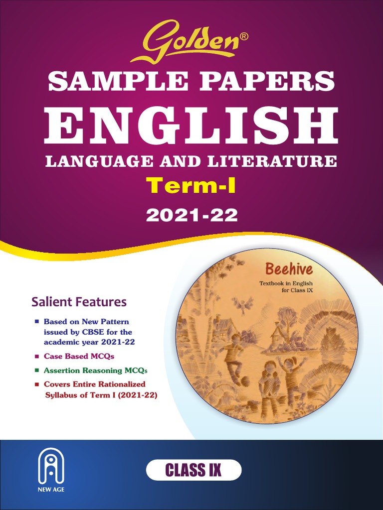 ENGLISH-IX Golden Sample Paper - 2021-22 | PDF | Obesity | Dieting
