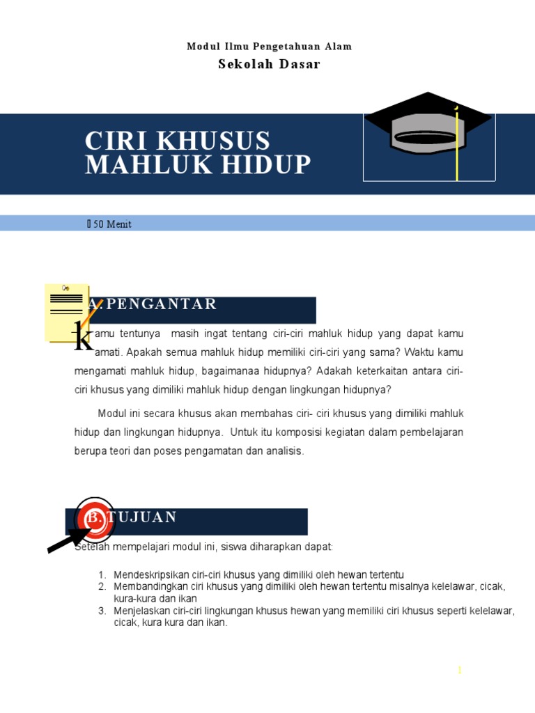 CONTOH MODUL Pelatihan | PDF