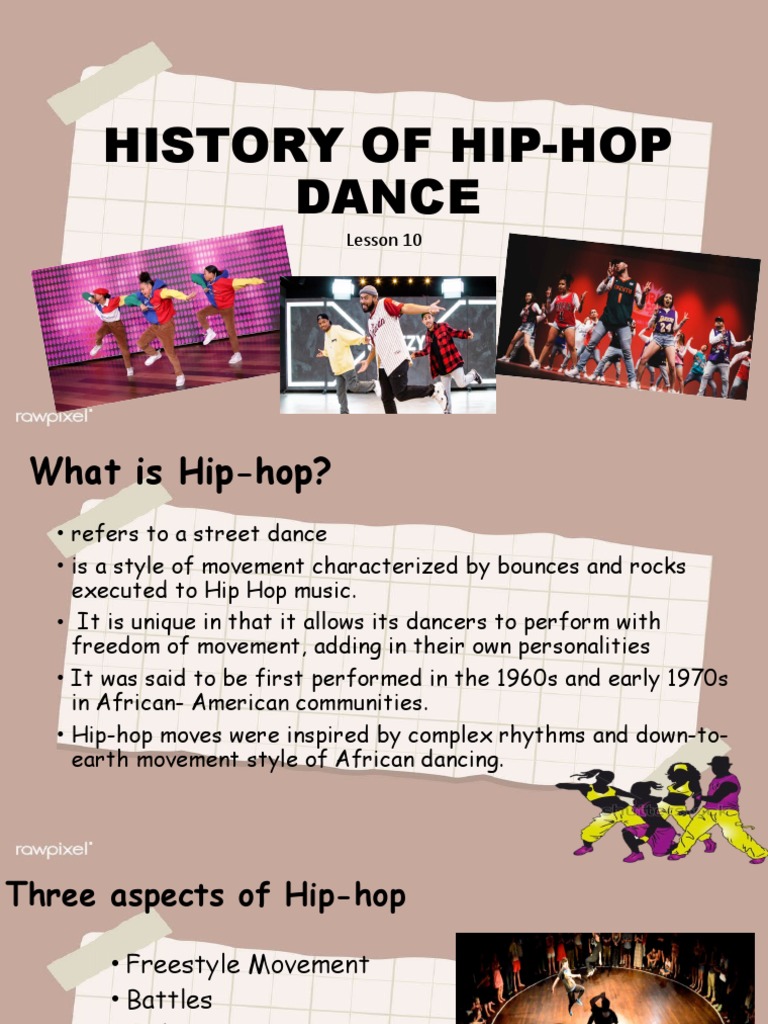 History of Hip-Hop Dance | PDF | Dances | Performing Arts