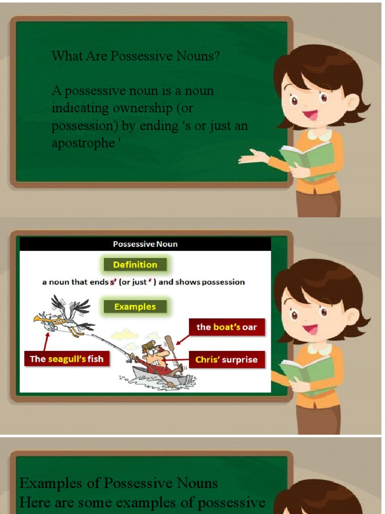 Possessive Nouns | PDF | Linguistic Typology | Morphology