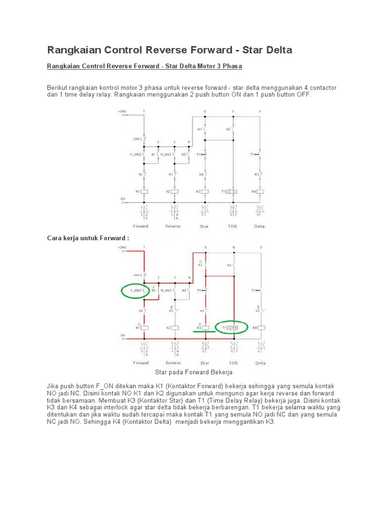 Rangkaian Control Reverse Forward | PDF