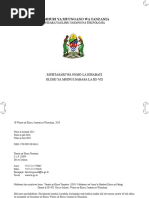 Mfano Wa Risala | PDF