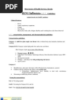 Swine Flu H1N1 Clinical Information Form | PDF | Influenza | Influenza ...