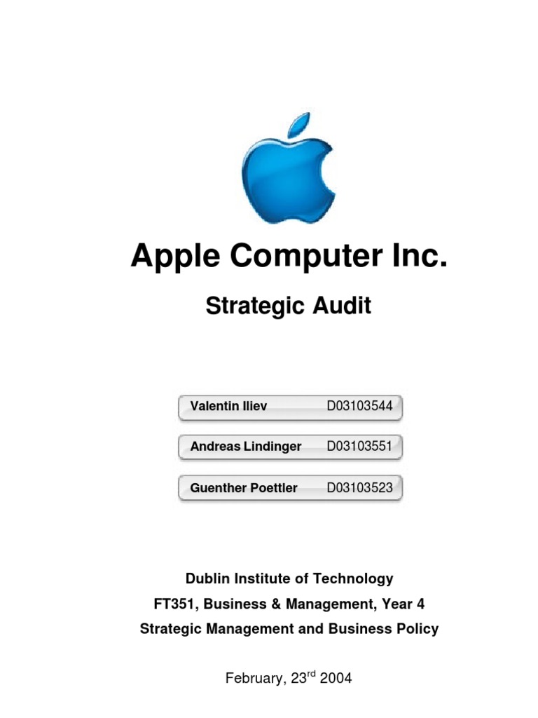 Apple Strategy Unlocked | PDF | Business