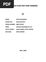 Vegetable Farming Business Plan Template | PDF | Equity (Finance ...