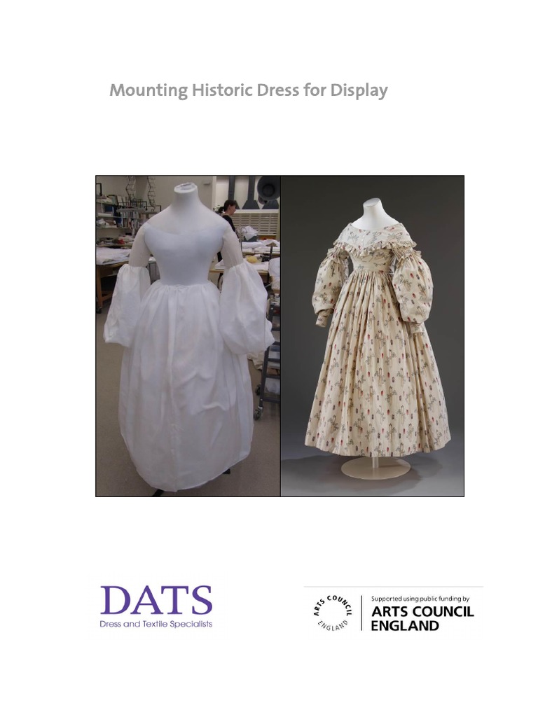 DATS Mounting Dress For Display | PDF | Seam (Sewing) | Corset