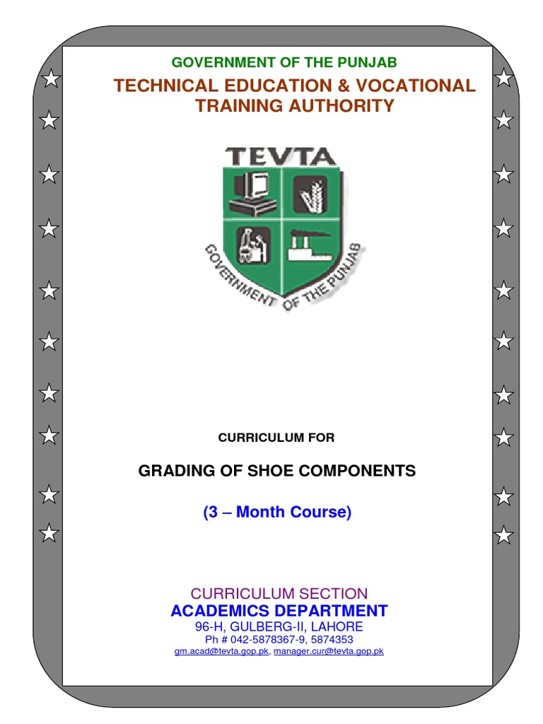 Shoe Component Grading Course | PDF | Shoe