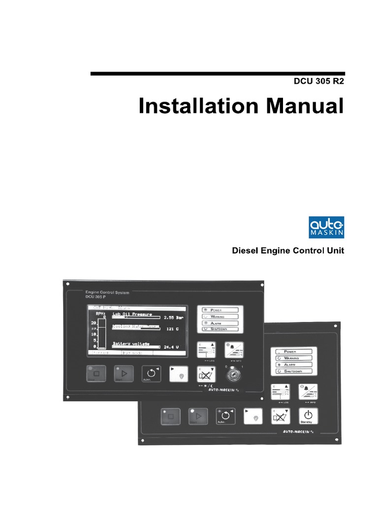 DCU 305 R2 Installation Manual | PDF