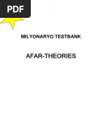 AFAR Theories Reviewer For CPALE | PDF | Investing | Fair Value