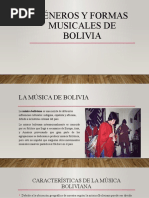 Bolivia - Mapa Conceptual de Musica | PDF | Bolivia | Carnaval