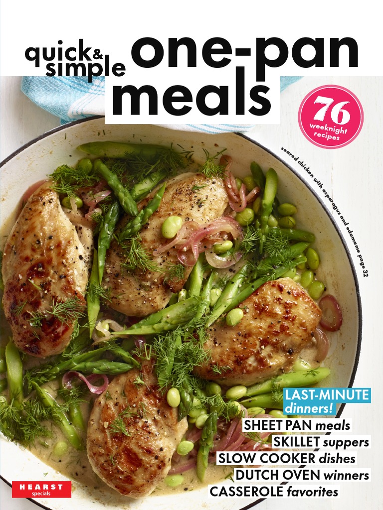 Quick and Simple - One-Pot Meals | PDF | Pizza | Tofu