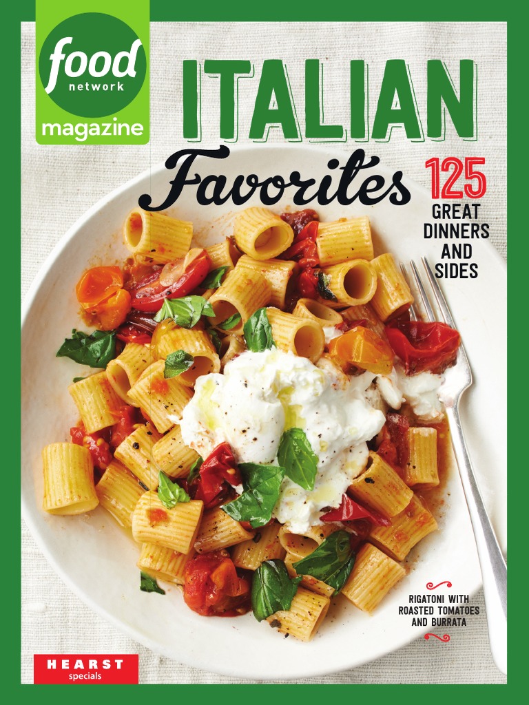 Food Network Magazine - Italian | PDF | Pizza | Italian Cuisine