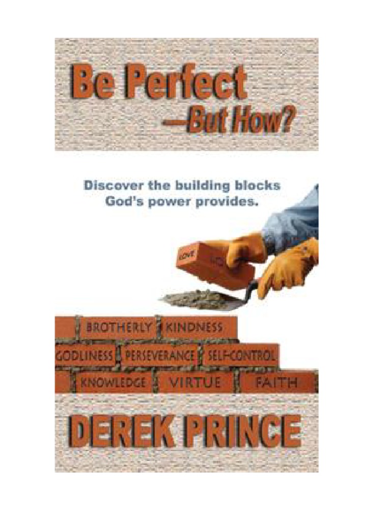 Ser Perfecto Pero Como | PDF | Amor | Gracia en el cristianismo