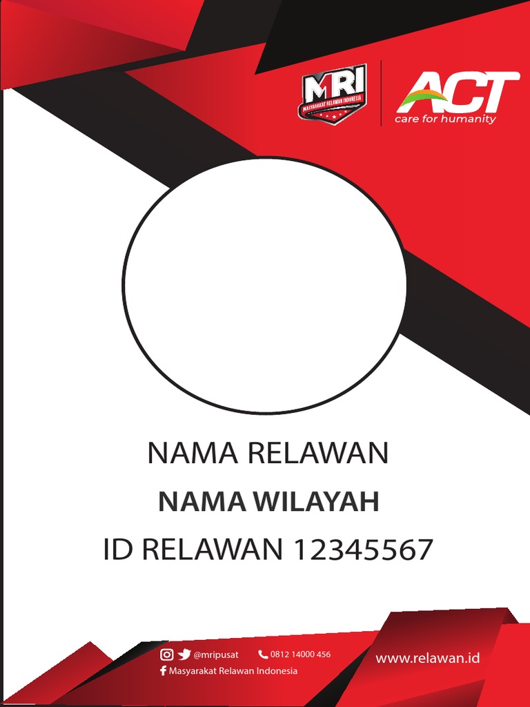 Id Card Relawan 2021 | PDF