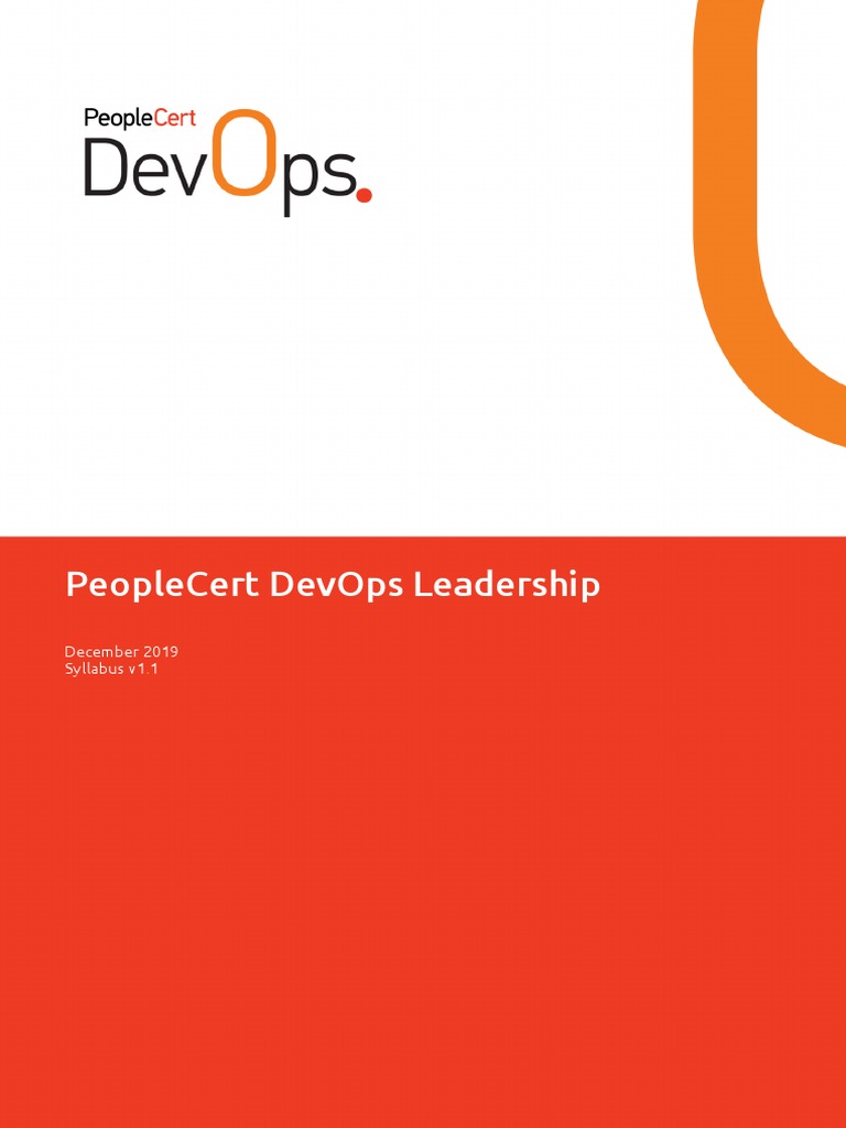PeopleCert DevOps Leadership | PDF | Reading Comprehension | Test ...