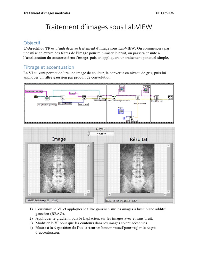 TP Labview | PDF | Ordinateurs