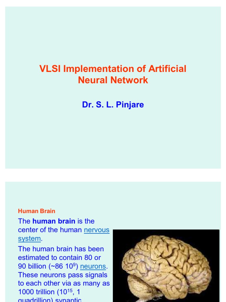 Vlsi Implementation Of Artificial Neural Network Download Free Pdf Neuron Artificial