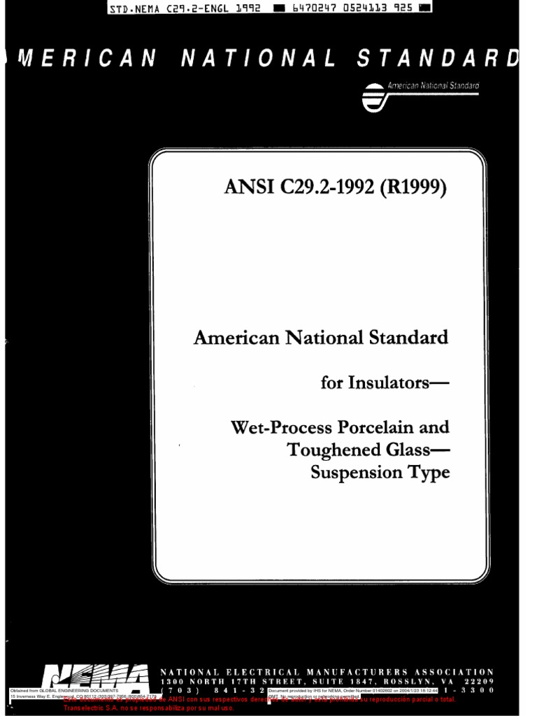 Ansi C29-2 | PDF | Ley de derechos de autor | Derecho