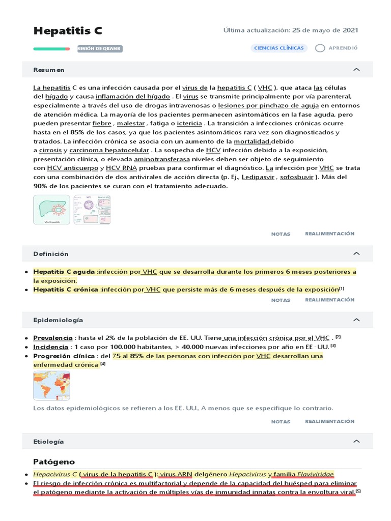 Hepatitis C | PDF | Hepatitis C | Virus de la hepatitis C