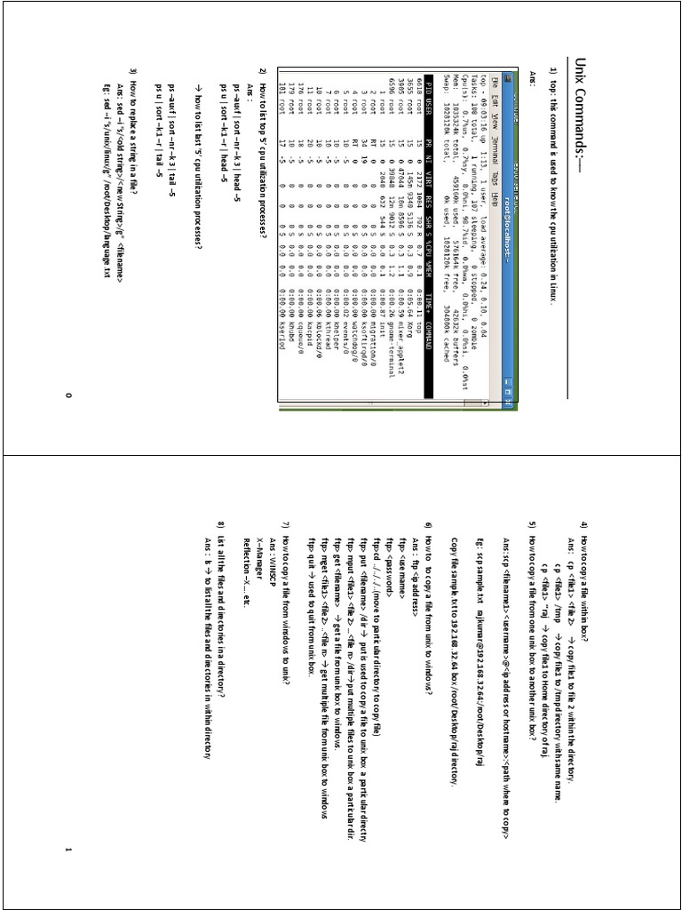 Linux Commands | PDF | File System | Computer File