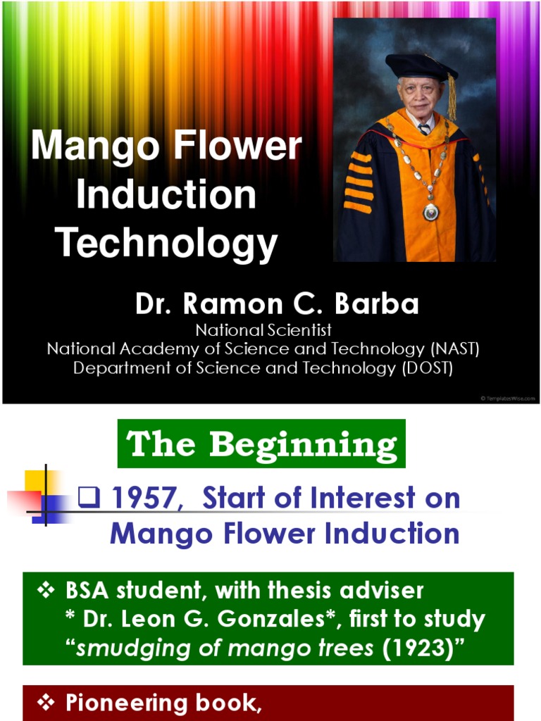 NS Barba - Mango Flower Induction Technology | Download Free PDF ...