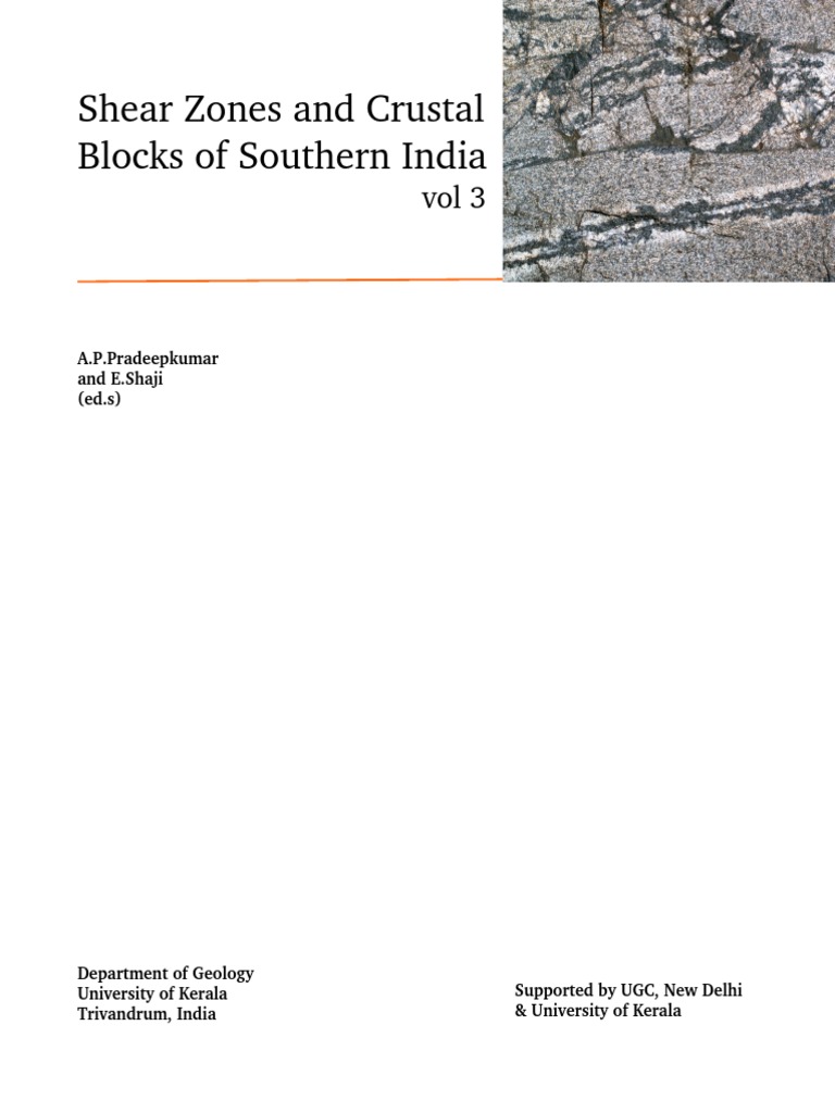 Shear Zones and Crustal Blocks of Southern India: A.P.Pradeepkumar and ...