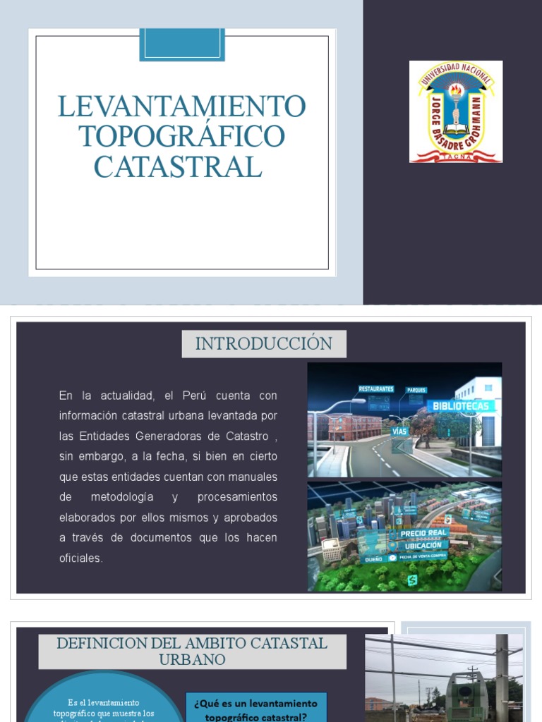 Manual de Levantamiento Catastral Urbano | PDF | Sistema de ...