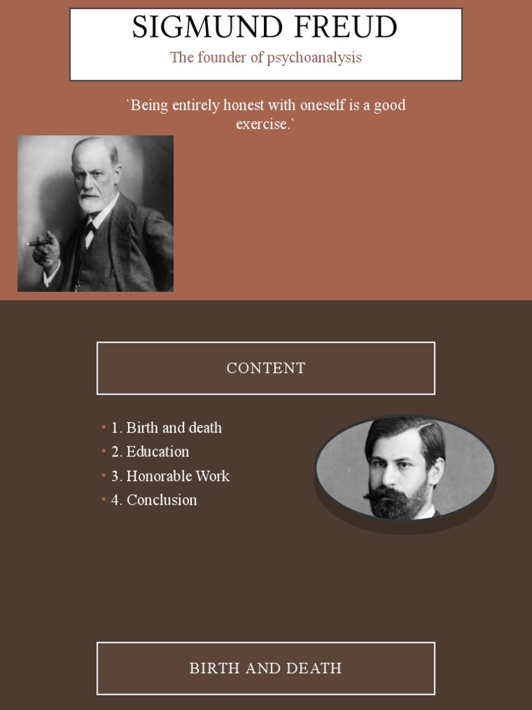 Sigmund Freud: Psychoanalysis Founder | PDF | Social Science