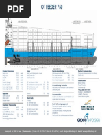 General Arrangement Plan of 3300TEU Container Ship PDF | PDF