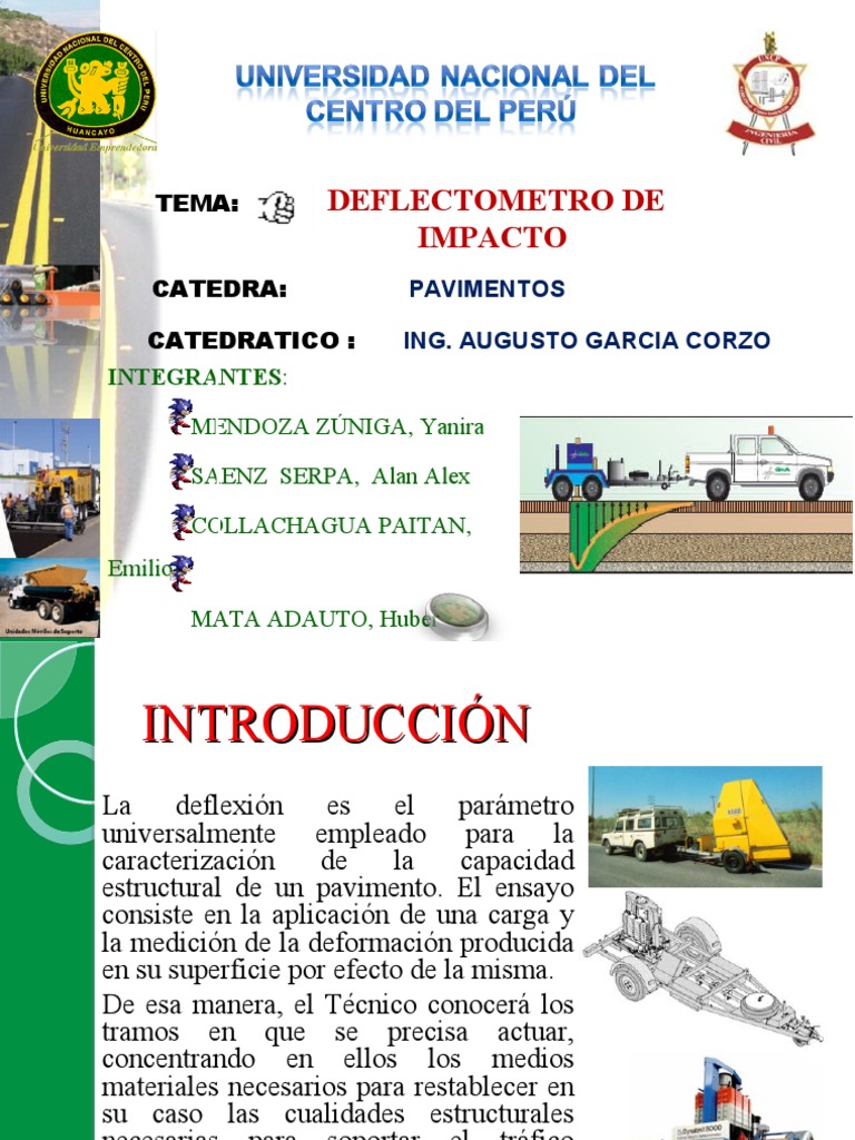 Deflectómetro de impacto: qué es y cómo funciona | PDF | Hormigón ...