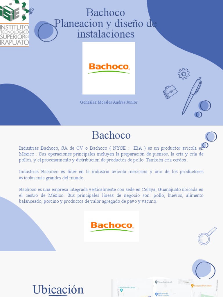 Bachoco | PDF | Agua | Capital (economía)