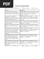 Act 1 Overview of Romeo and Juliet | PDF | Characters In Romeo And ...