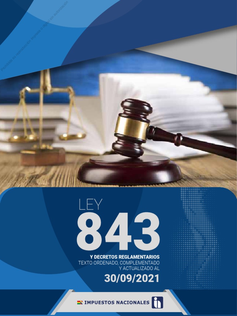 Ley 843 Actualizado A 2021 | PDF | Impuestos | Instituciones sociales