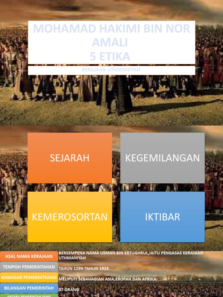 Kerajaan Turki Uthmaniyah | PDF