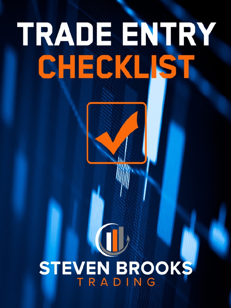 Trading Entry and Exit Checklist | PDF | Option (Finance) | Stocks