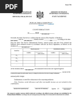 Austrian Tax Residence Certificate Form | PDF | Taxes | Taxpayer
