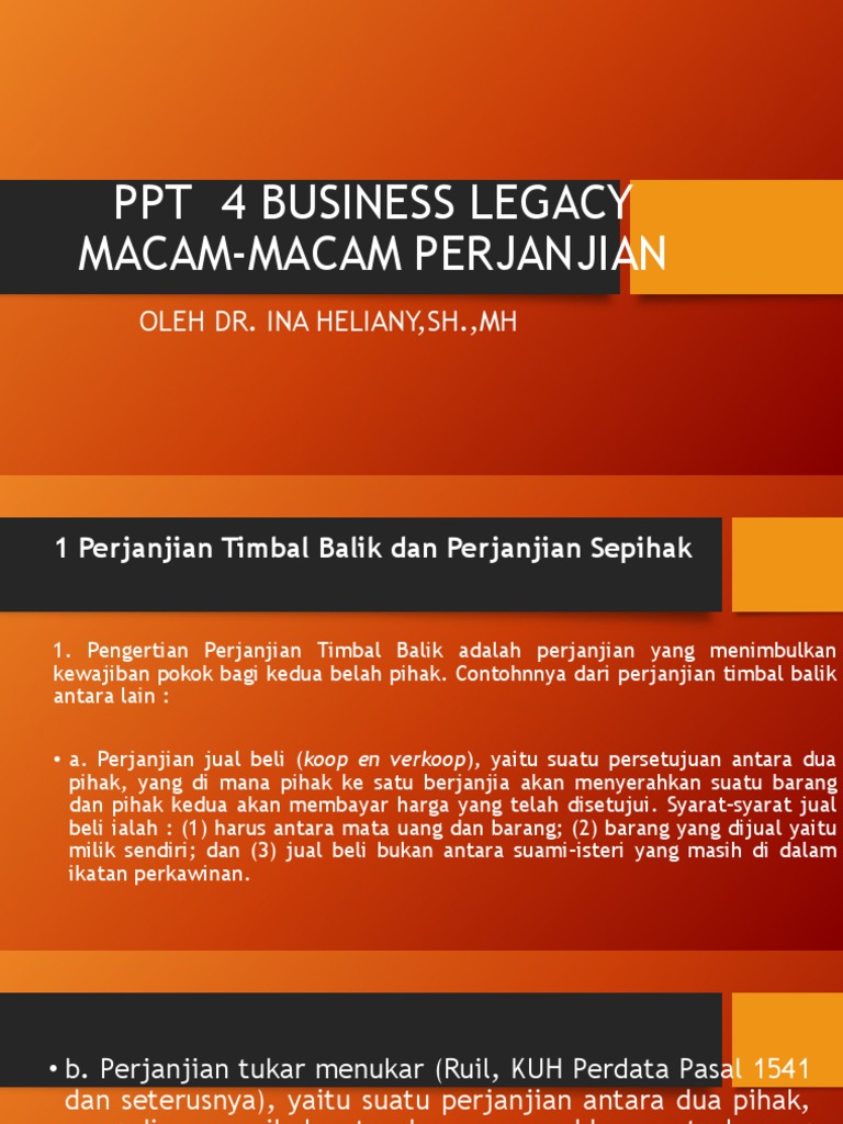 4 Business Legacy | PDF